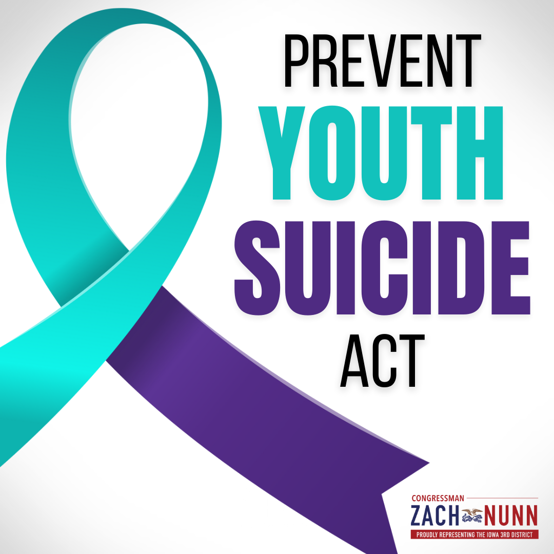Suicide Prevention - Congressman Zach Nunn